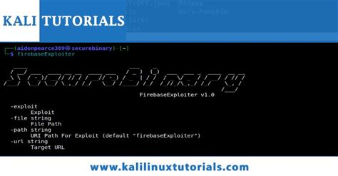 Kali Linux Tools Firebaseexploiter Cyber Press ® Posted On The Topic