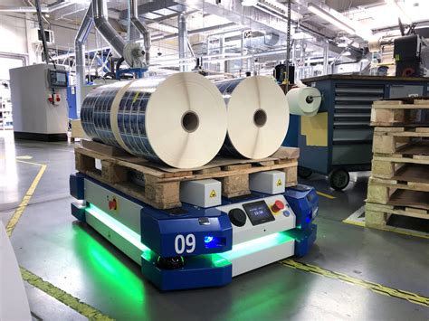 Automated Pallet Transport Agv Amr Based System Etisoft