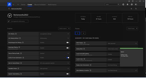 VW Recommended Settings For AMD Radeon Pro Cards Hardware Vectorworks Community Board