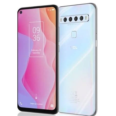 تي سي ال 10l، بشريحتين اتصال، 64 جيجا، 6 جيجا رام، شبكة الجيل الرابع، ابيض