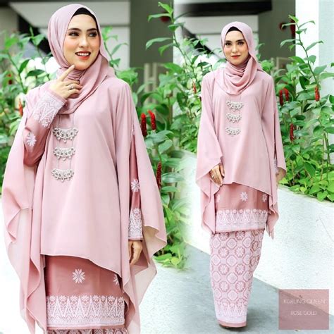Saiz 35 56 Baju Kurung Queen Baju Kurung Moden Baju Cape Baju Kurung Songket Shopee