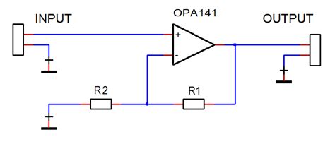Non Inverting Amplifier Resistor Calculator