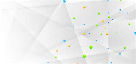 Banner Abstract Technology Connect Concept Connecting Lines And Dots