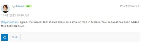 How Do I Move The Locate Map Button On Mobile View Esri Community