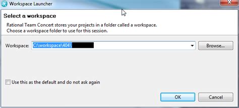 Unable To Create New Workspace In Eclipse Jazz Forum