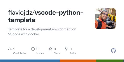 Github Flaviojdz Vscode Python Template Template For A Development Environment On Vscode With