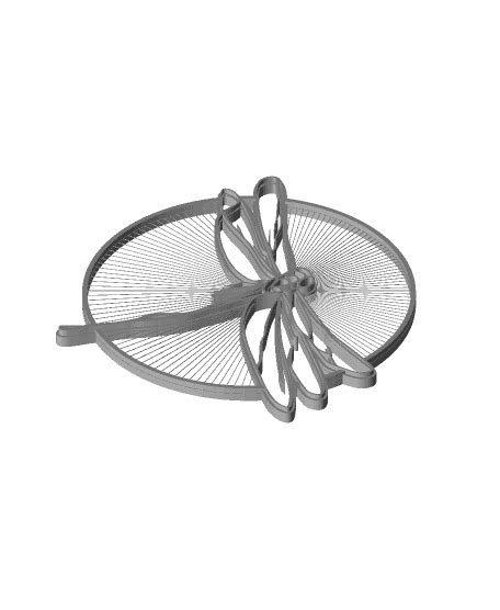 Dragonfly String Art 3d Model By 3dprintbunny On Thangs