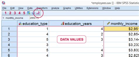 Spss Data Editor Window Quick Overview Of User Interface Hkt Consultant