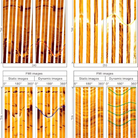 Fractures Detected By Imaging Logging A Conductive Fractures As Download Scientific Diagram