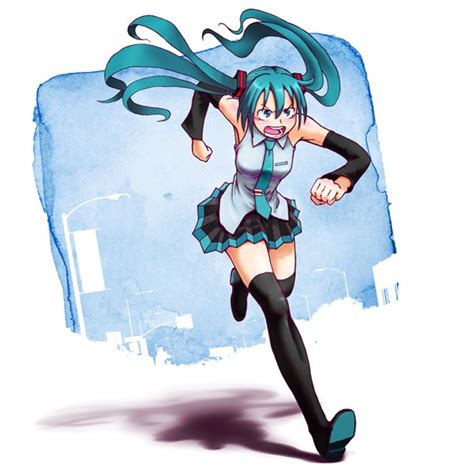 Hatsune Miku Vocaloid Drawn By Wokada Danbooru