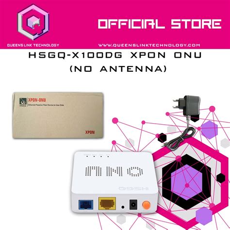 HSGQ X DG XPON ONU NO ANTENNA Shopee Philippines