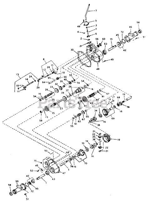 Cub Cadet 1604 142 582 100 Cub Cadet Garden Tractor Transaxle 582 Special Parts Lookup With