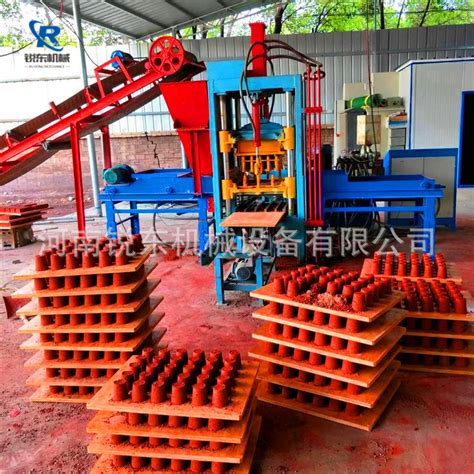 厂家直销 液压免烧水泥砖机 6 15全自动免烧空心砖机设备 阿里巴巴