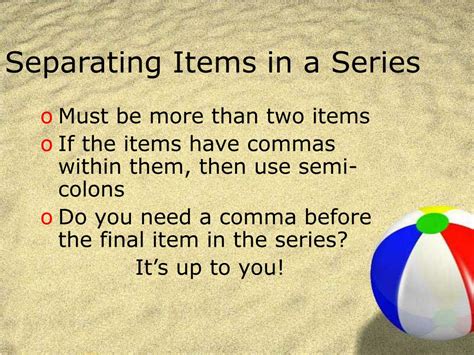 Ppt The Comma Cabana Powerpoint Presentation Free Download Id5338413