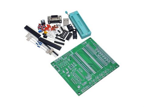 C51 Avr Mcu Development Board Diy Learning Board Kit Parts And
