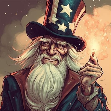 Premium Ai Image Uncle Sam