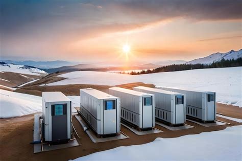 Premium Ai Image A Geothermal Heat Pump System Demonstrating The
