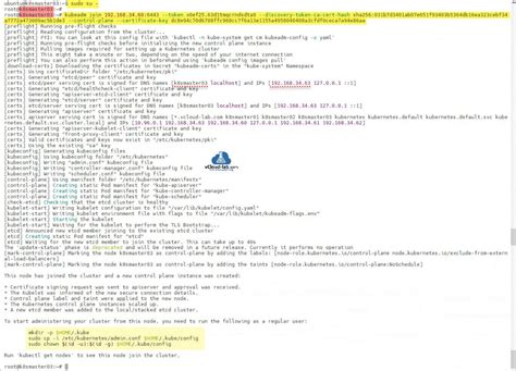 Install And Configure Kubernetes Cluster Master Nodes Using Kubeadm