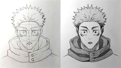 How To Draw Yuji Itadori Step By Step Jujutsu Kaisen Drawing