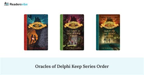 Oracles Of Delphi Keep Book Series In Order 3 Books