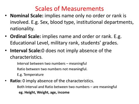 Biostatistics Lec 2 Variables And Scales Of Measurement Pptx