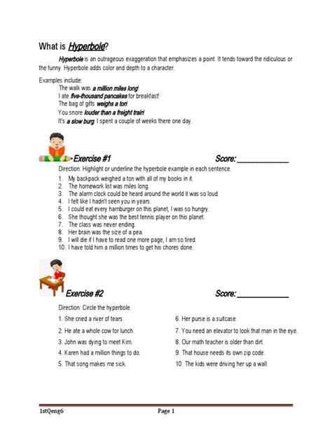 What Is Hyperbole And Personification Pdf