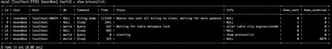 Sleep Thread Causing Waiting For Table Metadata Lock