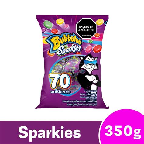 Bubbaloo Sparkies 5 Piezas