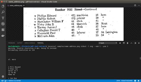OCR With LSTM Code Recollection