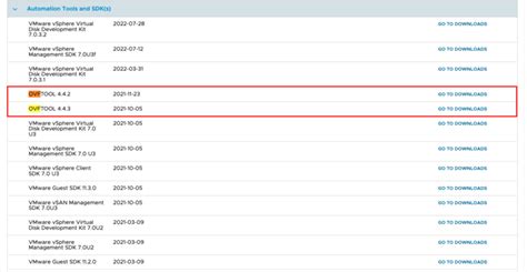 VMware vSphere OVFTool の使い方 エンジニアmemo