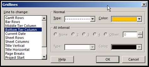 Inserting Gantt Chart Gridlines In Microsoft Project Ten Six Consulting