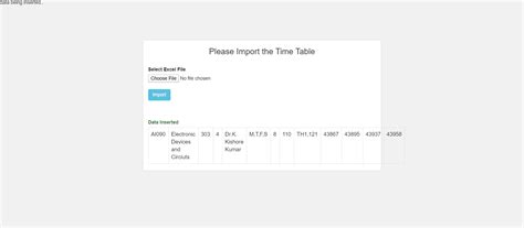 Php Insert Statement Neither Working Nor Showing Error In Phpexcel ← Php Jquery Mysql Css