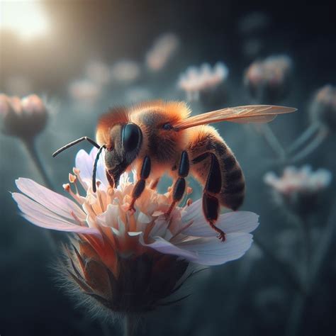 Download Ai Generated Honey Bee Bee Royalty Free Stock Illustration