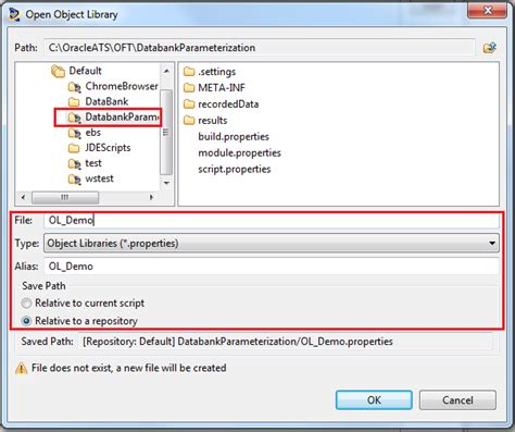 Steps To Create Object Library Openscript Oft Oats Testing Tools