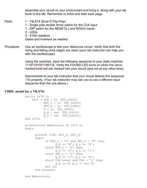 Solved Lab 8 Sequence Finder Objective In This Lab The