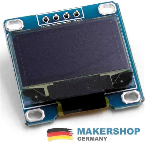 096 Zoll Arduino Oled Display Ssd1306 Blau 128x64 I2ciic Modul Spi Eur 465 Picclick De