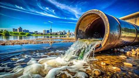 Urban Sewage Overflow A Closeup Look At Infrastructure Failure And Its