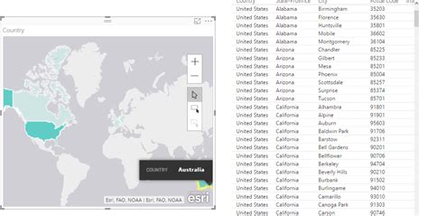 arcgis maps filtering by selecting a point throws microsoft