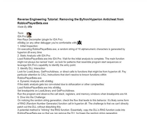 i found this on discord possible bypass r robloxhackers