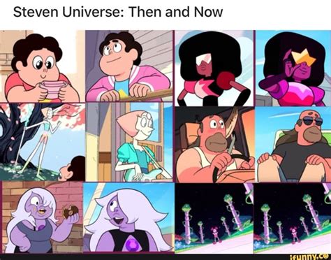 Steven Universe Then And Now IFunny Steven Universe Memes Steven Universe Comic Steven