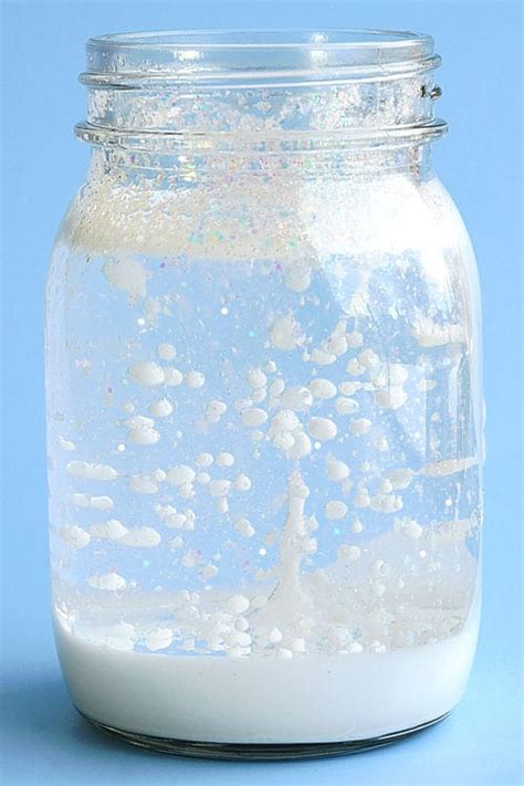 Snowstorm In A Jar Winter Science Experiment One Little Project