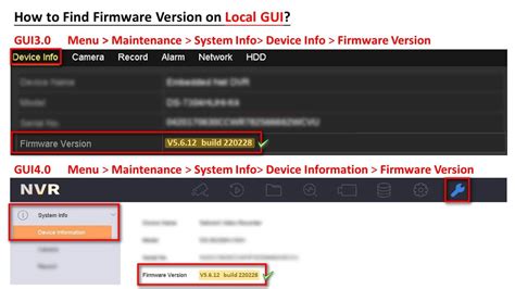 How To Find Device Firmware Version Faq Hikvision