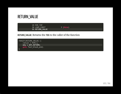 Architecture Of Cpython Part 1 Speaker Deck