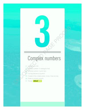 Fillable Online Complex Numbers In Rectangular Form Fax Email Print PdfFiller