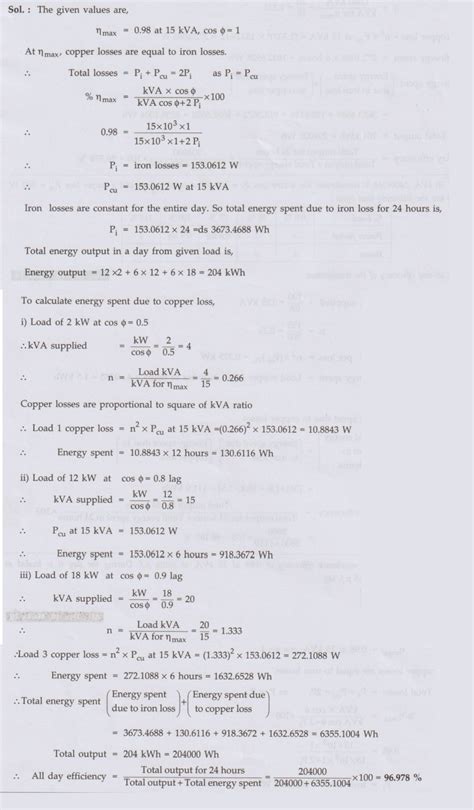 All Day Efficiency Of A Transformer Single Phase Transformer