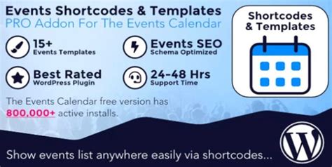 All The Events Calendar Plugin Shortcodes And How To Use Them Pluginsforwp