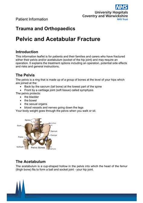 Pelvic And Acetabular Fracture Docslib