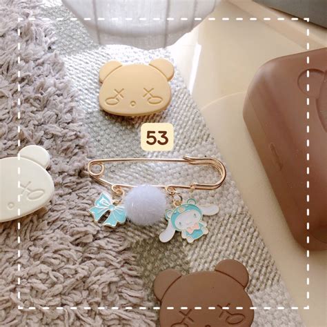 พร้อมส่ง ร้านไทย ตรงปก เข็มกลัดคนท้อง แฟชั่น สไตล์เกาหลี การ์ตูน เข็มกลัดกางเกง ตะขอกางเกงหลวม