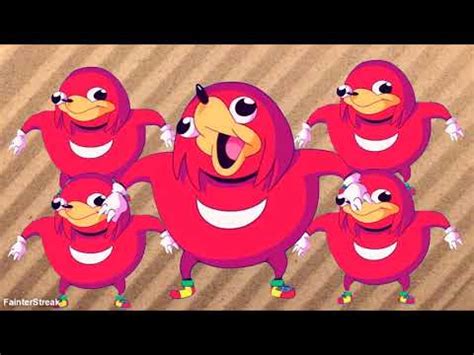 Knuckles Sings Know Your Meme