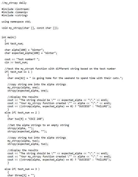 Solved This Is A C Program Where We Are Told To Find Our Chegg